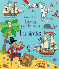 En apprendre plus sur les pirates avec le cahier d'activités Usborne.