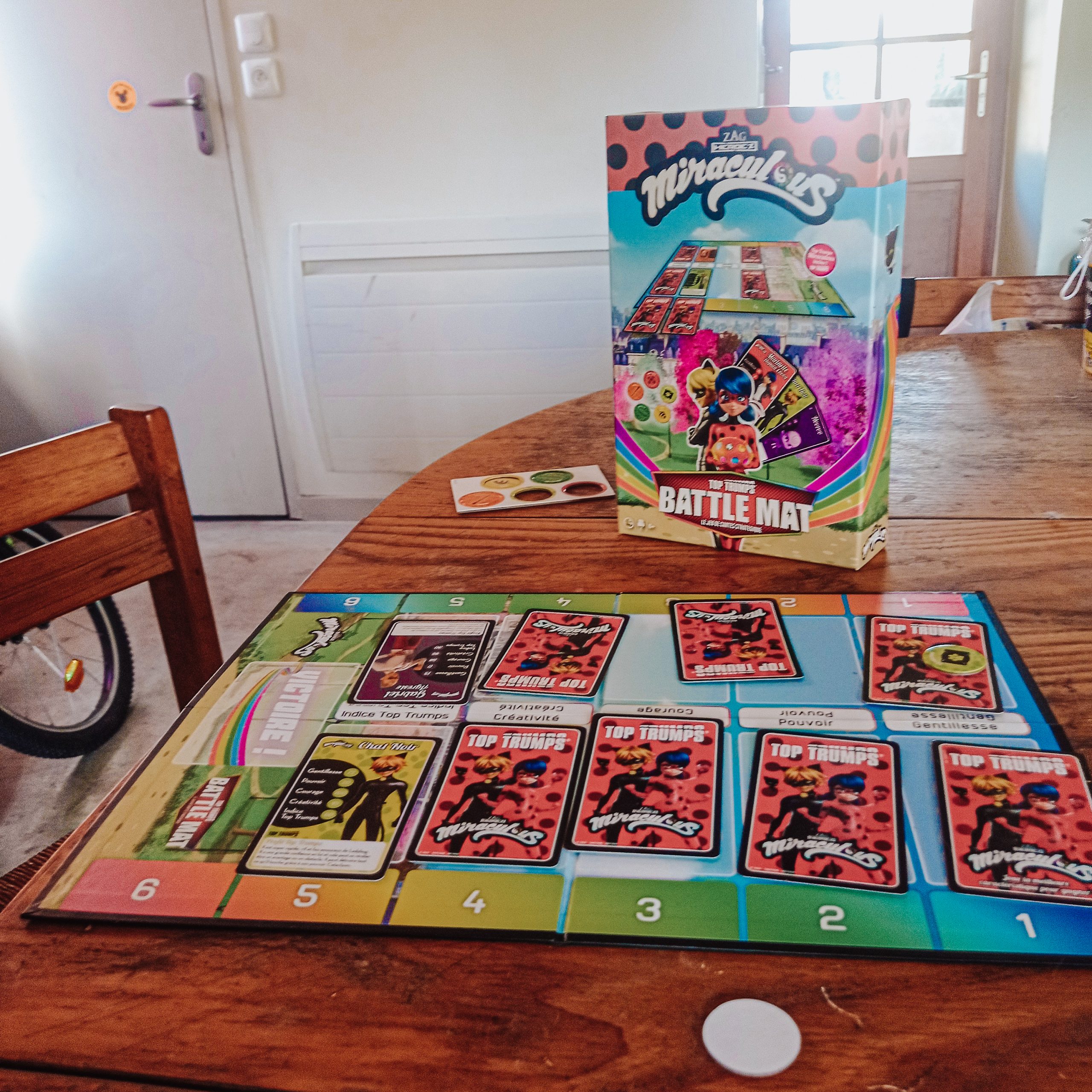 Top Trumps Battle Mat Miraculous Winning Moves.