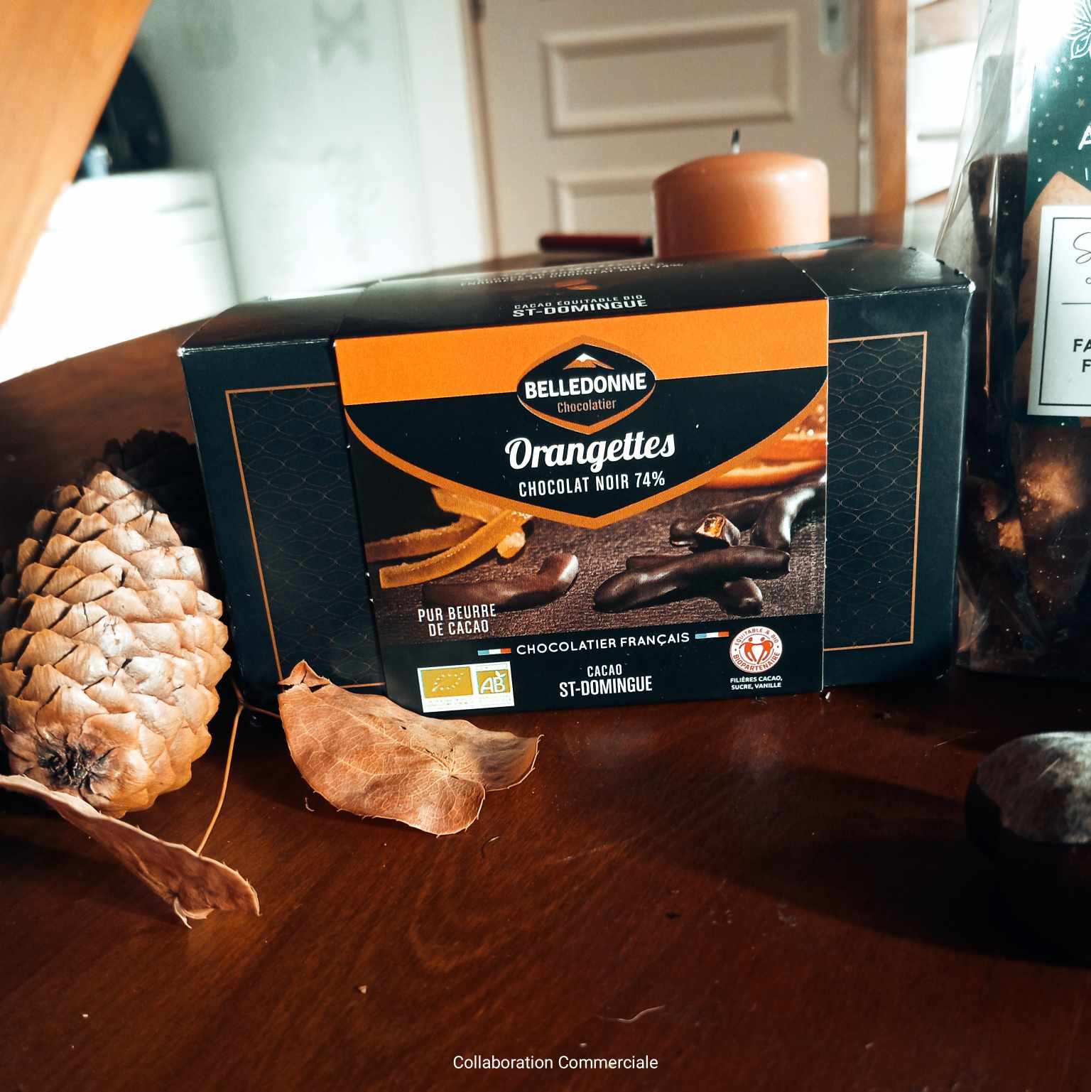 Belledonne, pour du chocolat bio et responsable.