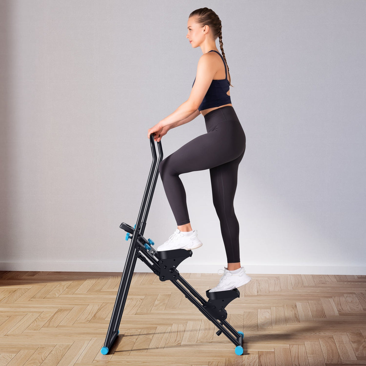 Le MERACH 2438B1 Folding Vertical Cardio Exercise Climber.